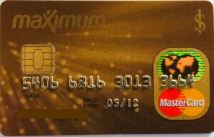 Bank Card: maXimum (Türkiye İş Bankası, Türkiye (Turkey)Col:TR-MC-0429