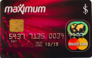 Bank Card: maXimum (Türkiye İş Bankası, Türkiye (Turkey)Col:TR-MC-0433