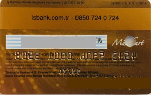 Bank Card: maXimum (Türkiye İş Bankası, Türkiye (Turkey)Col:TR-VI-0466