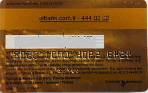 Bank Card: maXimum (Türkiye İş Bankası, Turkey) Col:TR-VI-0470