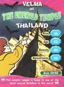 Game Card: Velma at The Emerald Temple Thailand (Scooby-Doo World of Mystery(DeAgostini-Asia ...