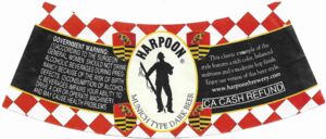 Drink Label: Harpoon Dark Munich Type (Harpoon Brewery, United States ...