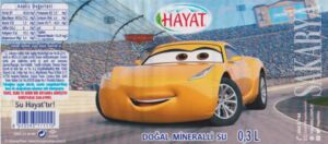 Drink Label: HAYAT - Doğal Mineralli Su - Natural Mineral Water (Danone ...