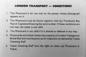 Functional Card: London Transport Photocard (Transport, United Kingdom ...