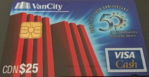 Bank Card: Visa Cash (VanCity, CanadaCol:CA-VC-0009.02