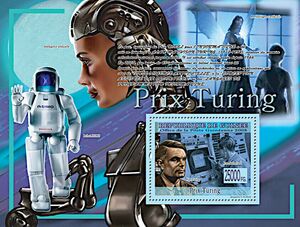 Stamp: Turing Prize (Guinea(Turing Prize) Mi:GN BL1594