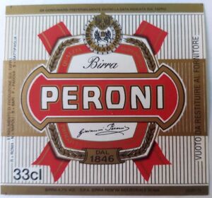 Drink Label: Peroni (Birra Peroni Industriale, ItalyCol:IT-BEER-000238