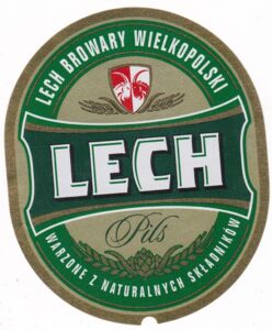 Etiqueta de Bebida: Lech Pils (Lech Browary Wielkopolski, PolôniaCol:PL ...