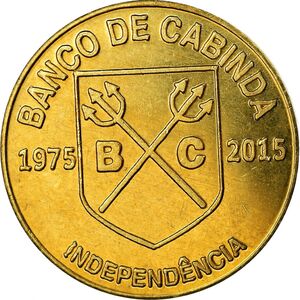 Coin: 500 Reais (40 Years of Independence) (Fantasy Issues(Cabinda) Col ...