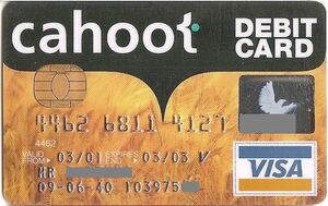 Bank Card: Cahoo Debit Card (Abbey National, United Kingdom of Great ...