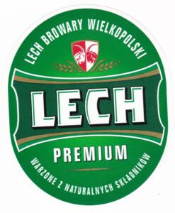 Drink Label: Lech Premium (Lech Browary Wielkopolski, PolandCol:PL-BEER ...