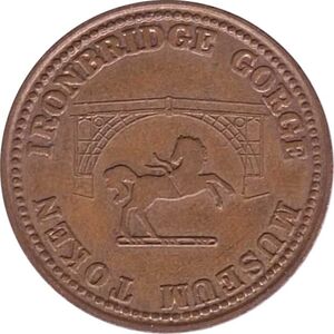 Ficha: Ironbridge Gorge Museum Token / Half Penny (Reino Unido(Museum ...