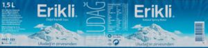 Drink Label: ERİKLİ - Doğal Kaynak Suyu - Natural Spring Water (Erikli ...