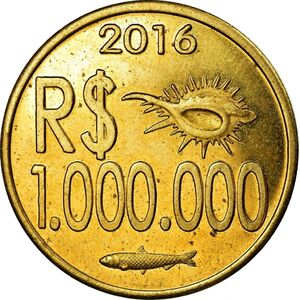 Moneda: 1,000,000 Reais (Fantasía, Emisiones(Cabinda)