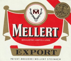Drink Label: Mellert Export (Brauerei Mellert Steinach, Germany ...