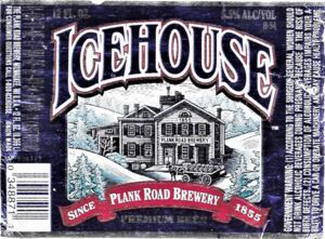 Drink Label: Icehouse (Plank Road Brewery, United States of AmericaCol ...