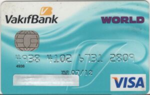 Bank Card: World (VakifBank, Türkiye (Turkey)Col:TR-VI-0243.03