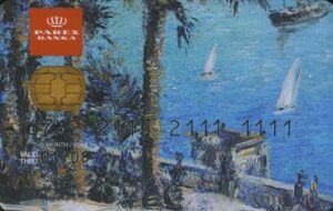 Bank Card: Cirrus Card (Parex Bank, LatviaCol:LV-CR-0003.03