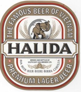 Drink Label: Halida Premium Lager Beer (South East Asia Brewery ...