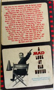 Comic: A MAD Look at Old Movies (United States of America(Mad Humor (MD ...