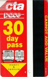 Transport Ticket: 30-day Pass Red (CTA-Chicago, United States of ...