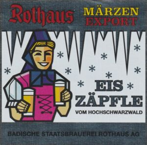 Drink Label: Rothaus Eis Zäpfle Märzen Export (Badische Staatsbrauerei ...