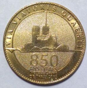 Token: Cathedrale de Notre-Dame de Paris (France(Tourist Tokens) Col:FR ...