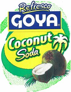Drink Label: Refresco Goya Coconut (Goya Foods Inc., United States of ...