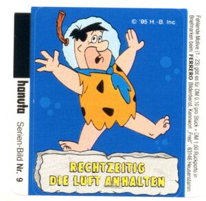 Meal Toy: 9 Rechtzeitig die Luft anhalten (Stickers, Germany(Hanuta ...