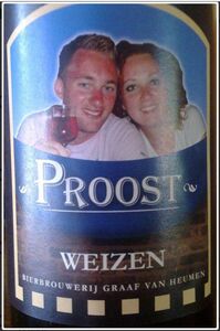 Drink Label: Proost weizen (Bierbrouwerij Graaf van Heumen ...