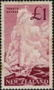 Stamp: Pohutu Geyser (New Zealand(Pictorial Definitives) Mi:NZ 412,Sn ...