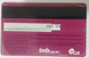 Bank Card: BNB Banca Joven (Banco Nacional de Bolivia S.A., BoliviaCol ...