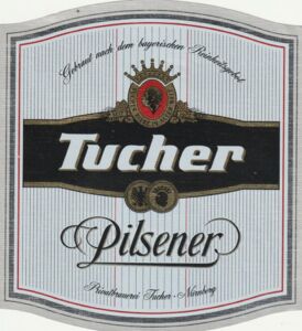 Drink Label: Tucher Pilsener (Tucher Traditionsbrauerei, Germany ...