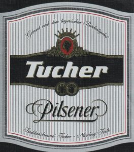 Drink Label: Tucher Pilsener (Tucher Traditionsbrauerei, Germany ...