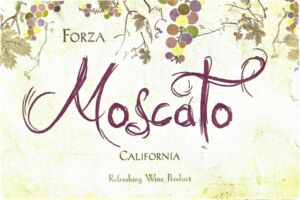 Drink Label: Forza Moscato California (Biagio Cru & Estates Wines, LLC ...