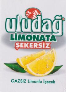 Drink Label: Uludağ, Limonata Şekersiz - Gazsız Limonlu İçecek (Uludağ ...