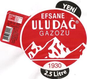 Drink Label: Uludağ,Yeni Efsane Gazozu - New Legend Soda (Uludağ Maden ...
