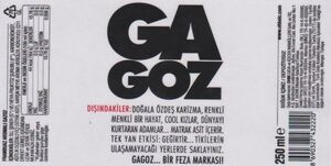 Drink Label: Gagoz, Frambuz Aromalı Gazoz - Raspberry Flavored Soda ...