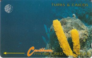 Phonecard: Orange Tube Sponge (Test, Proof, Sample & Expo Cards, Turks ...