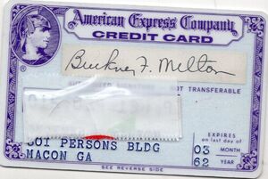 Bank Card: American Express FIRST EDITION-1 (American Express, United ...