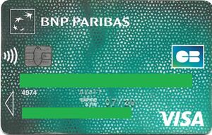 Bank Card: BNP Paribas (BNP Paribas, FranceCol:FR-VI-0054.03