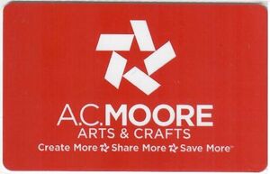 Gift Card: A.c. Moore Arts & Crafts (A.C.Moore, United States of ...