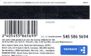 Functional Card: Depot (Payback, Germany, Federal Republic(Depot) Col ...