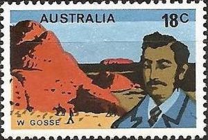 Stamp: William Gosse (1842-1881) (Australia(19th Century Explorers) Mi ...