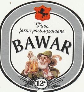 Drink Label: Bawar (Browar Krajan Nakło, PolandCol:PL-BEER-007009