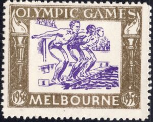 Stamp: Olympic Games Melbourne (Australia: Cinderella Stamps(Summer ...