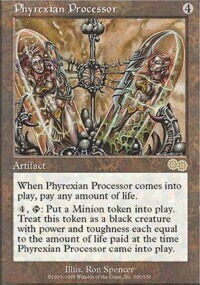Carta de Jogo: Phyrexian Processor (Magic: The Gathering(Urza's Saga)