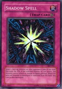 Game Card: Shadow Spell (Yu-Gi-Oh(Starter Deck: Kaiba Evolution)