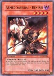 Carta de Jogo: Armed Samurai - Ben Kei (Yu-Gi-Oh(Flaming Eternity)
