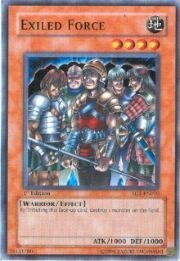 Game Card: Exiled Force (Yu-Gi-Oh(Structure Deck: Warrior's Triumph)